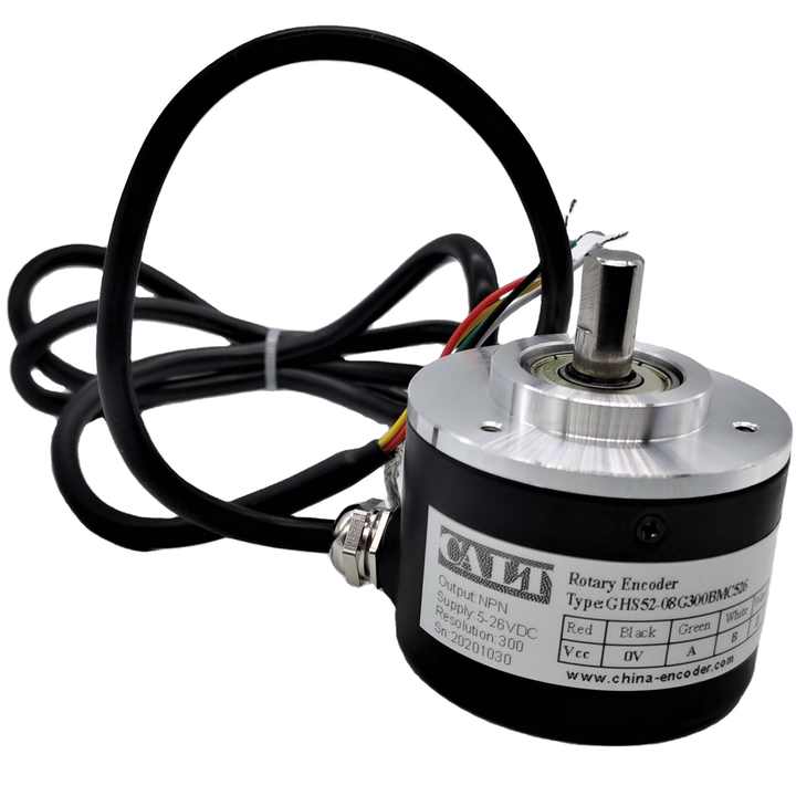 52mm rotary encoder incremental pushpull output solid shaft encoder ...