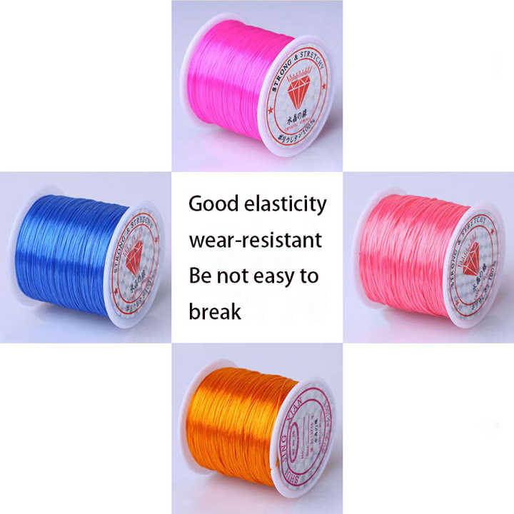 High Quality Elastic String Beaded Bracelet Shooting Hunting Slingshot ...