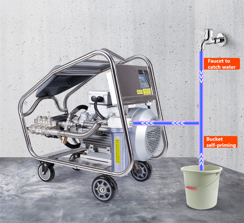 Wholesale 2021 500 bar pure copper high pressure spray gun cleaning ...