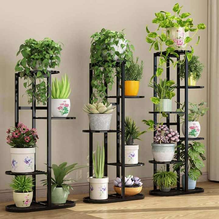 Luxury Flower Pot Stands - Durable Metal Planter Holders