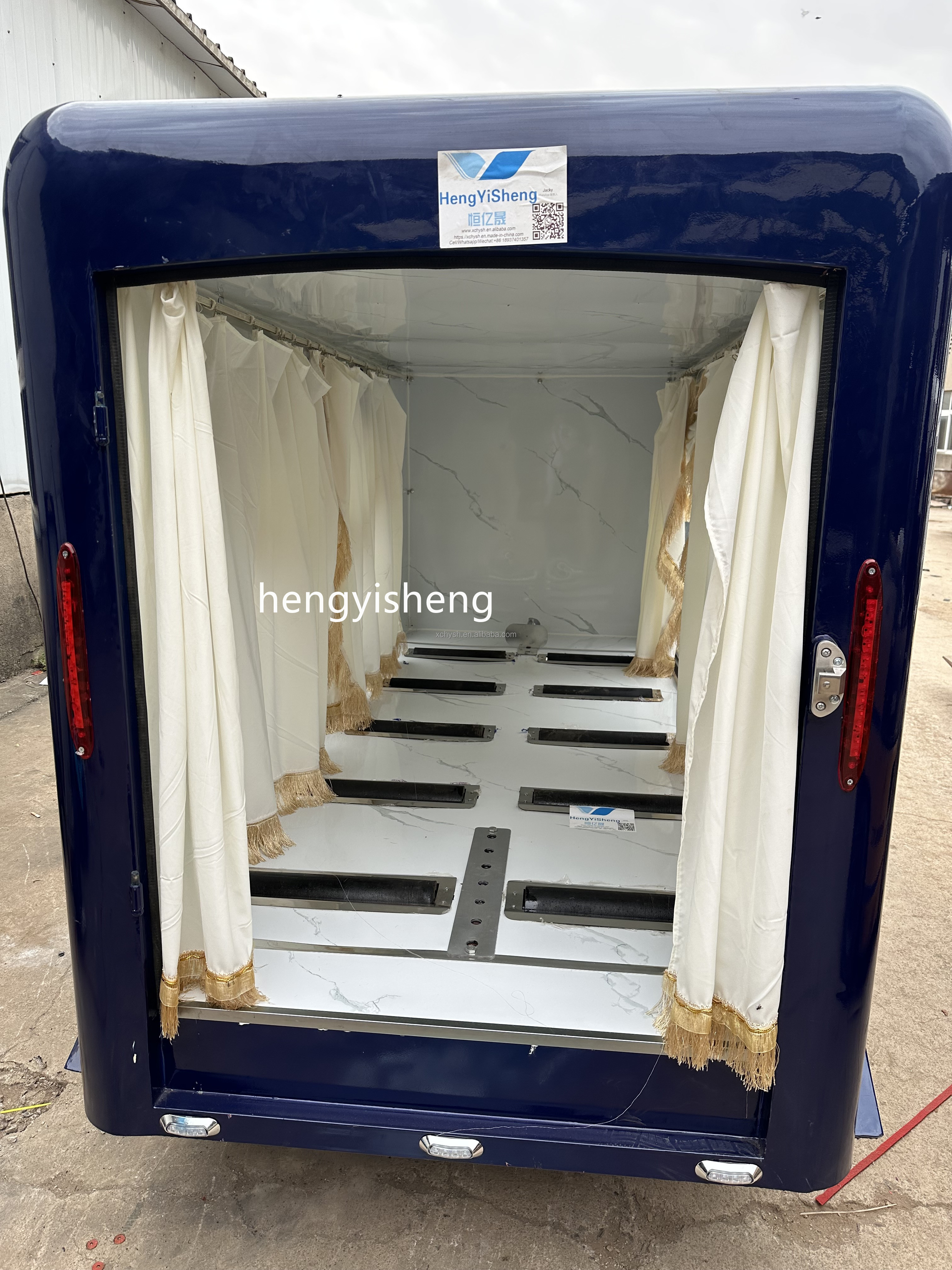Discover Premium Towable Coffin Hearses for Funerals | Hengyisheng