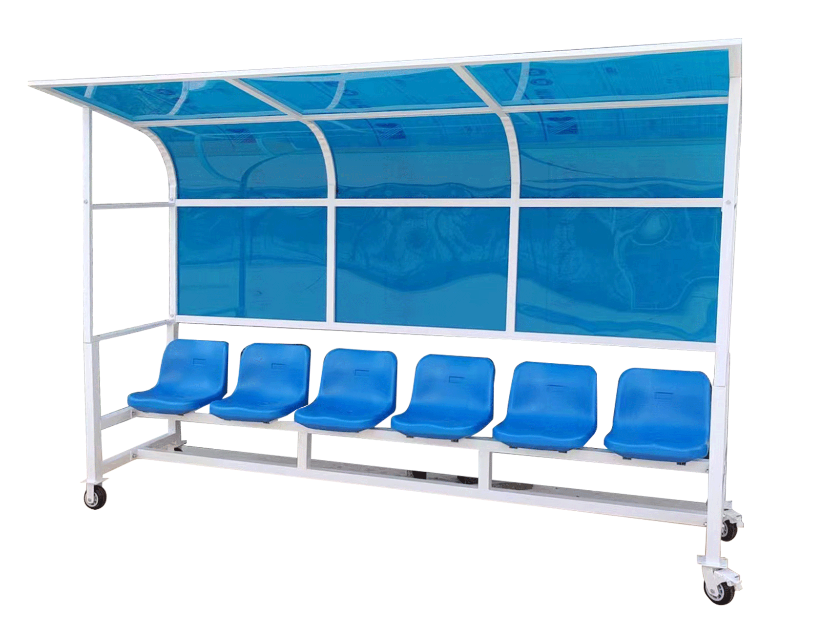 Stadium Bench - Portable Durable Aluminum Design