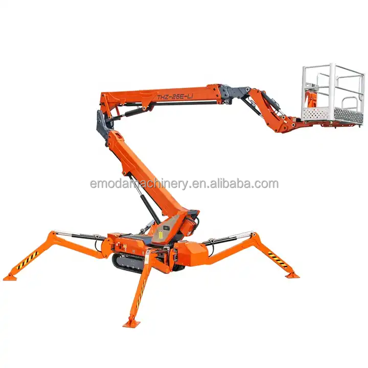 Good Quality Trailer Crawler Mounted Spider Crawler Cherry Picker ...