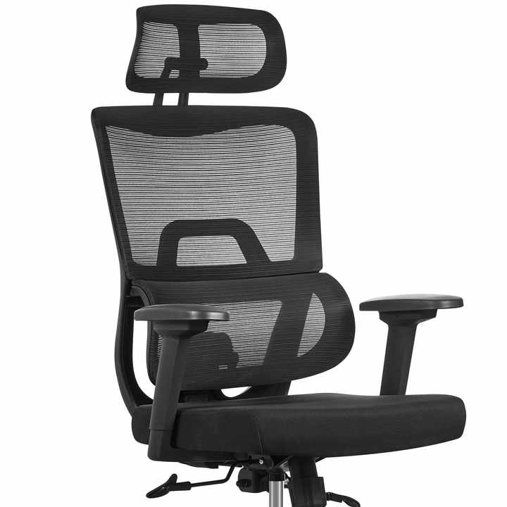 Modern Swivel Office Lift Chair Adjustable Height Durable Iron Mesh ...