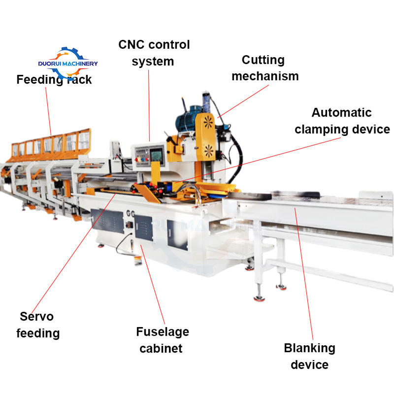 DR-425CNC Automatic Loading & Unloading Cutting Machine Rectangular ...