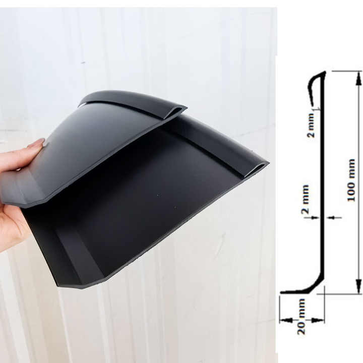 Factories Combined Full Cove Former Pvc Baseboard Moulding Pvc Flooring ...