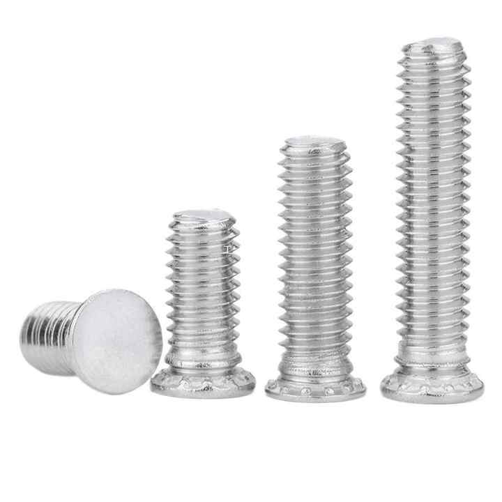 304 316 Stainless Steel FH FHS FHA Self-Clinching Screw PEM Fasteners Flat Round Flush Head Self ...