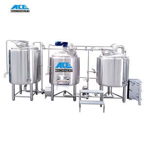 5000L 50 Hl蒸気加熱4容器自動ドラフトビール商業醸造システムコスト | brew-houseのブログ