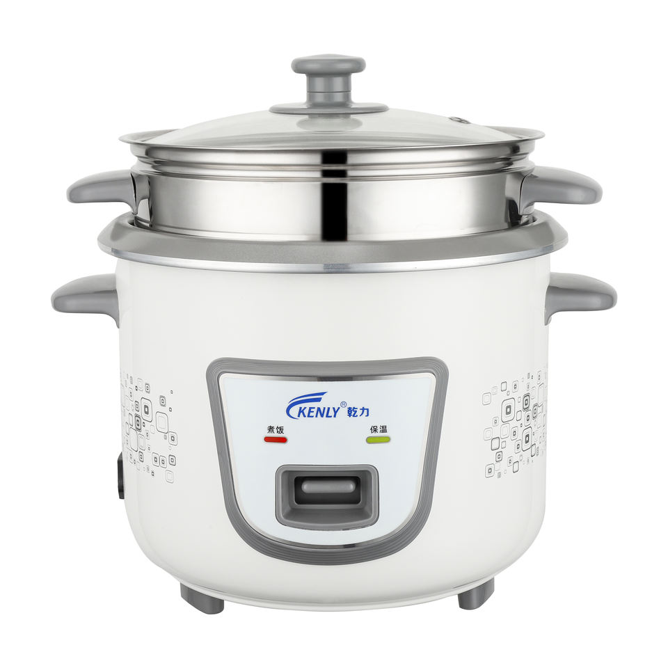 2.8L Electric Deluxe Rice Cooker Sliver Color Classical Rice Cooker Big ...