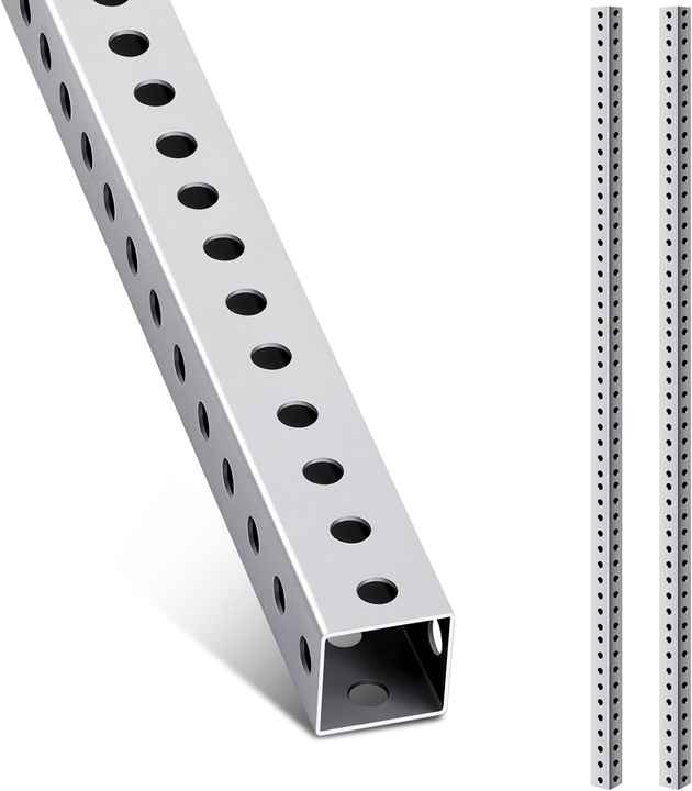 Galvanized Steel Surface Mount Sign Post Base Square Shape Sign Post ...