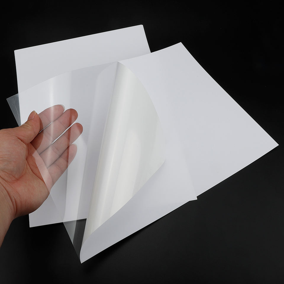 Inkjet Printable A4 Sticker Paper with Clear Backing