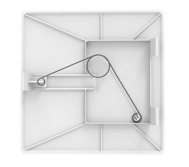 Maintenance Door Inspection White Hatch Spring HIPS ABS Plastic Ceiling ...