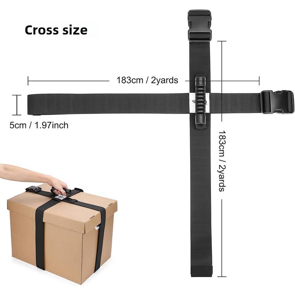 Adjustable Nylon and PP Strap with Handle Portable Cross Strap for Safe ...