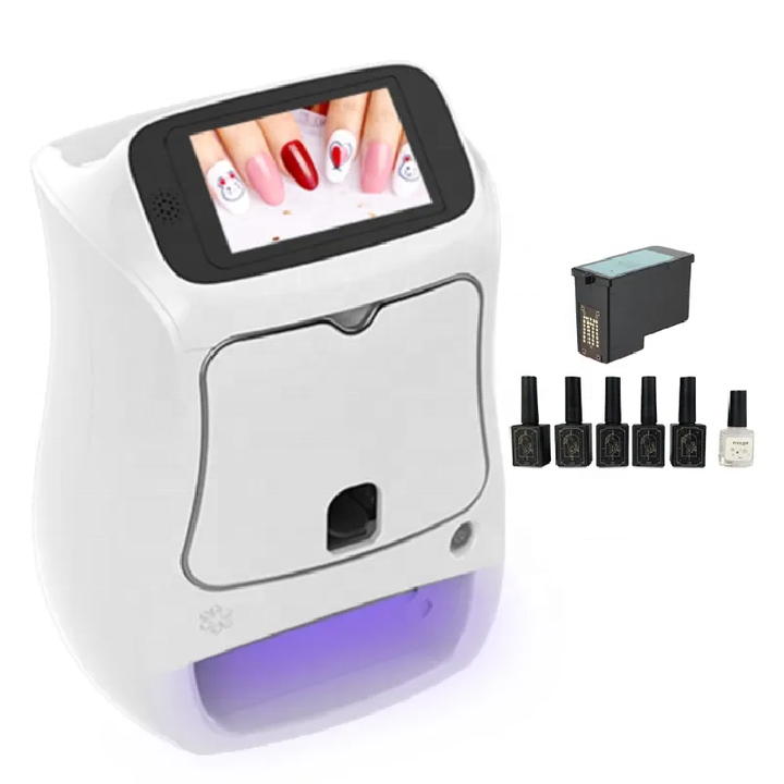 DIY Photo Print Nail Painting - Portable Nail Polish Printer