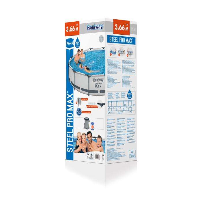 2025 Bestway Steel Pro MAX 56416 Pool Set - Easy Assembly