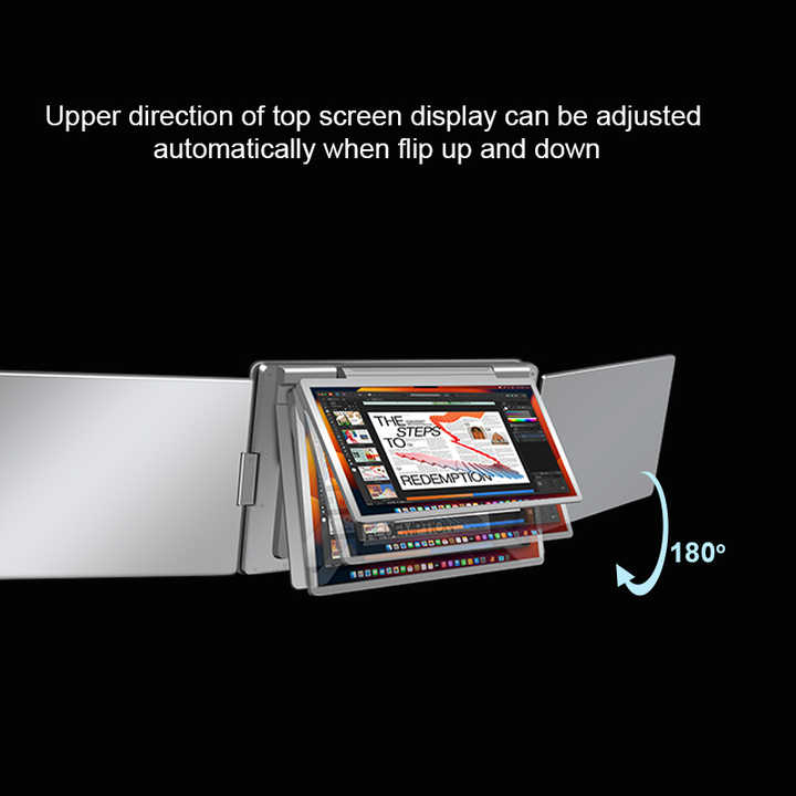 Quad Portable Monitor 14'' - Versatile & Efficient Display