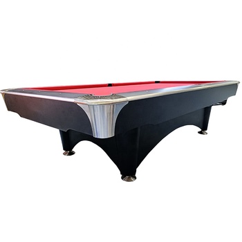 American 9 ball pool table 9ft 8ft snooker billiard table with high ...