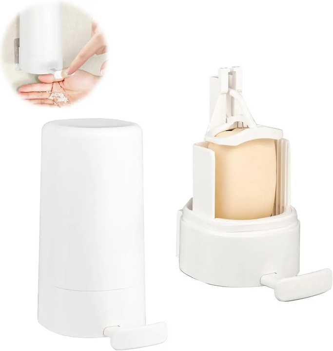 Wall-mounted Soap Grinder for Bar Soap - No-Drill Shaver