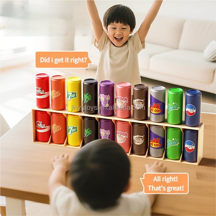 Educational Pairing the Bottle Sorting Game Brain Training Toy Kids ...