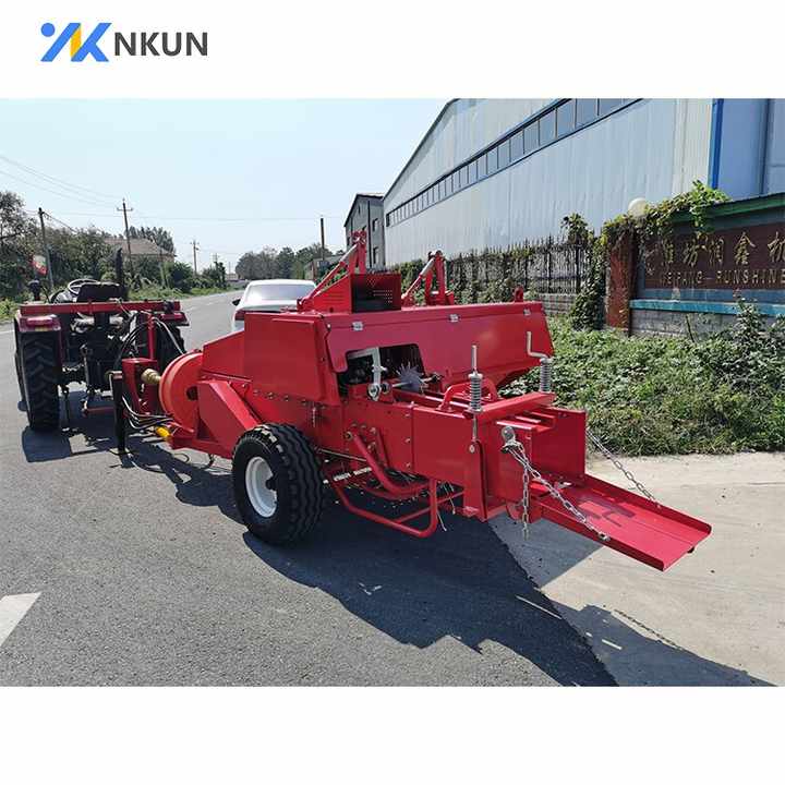Tractor Mounted Big Square Baler - High Efficiency Hay Baler