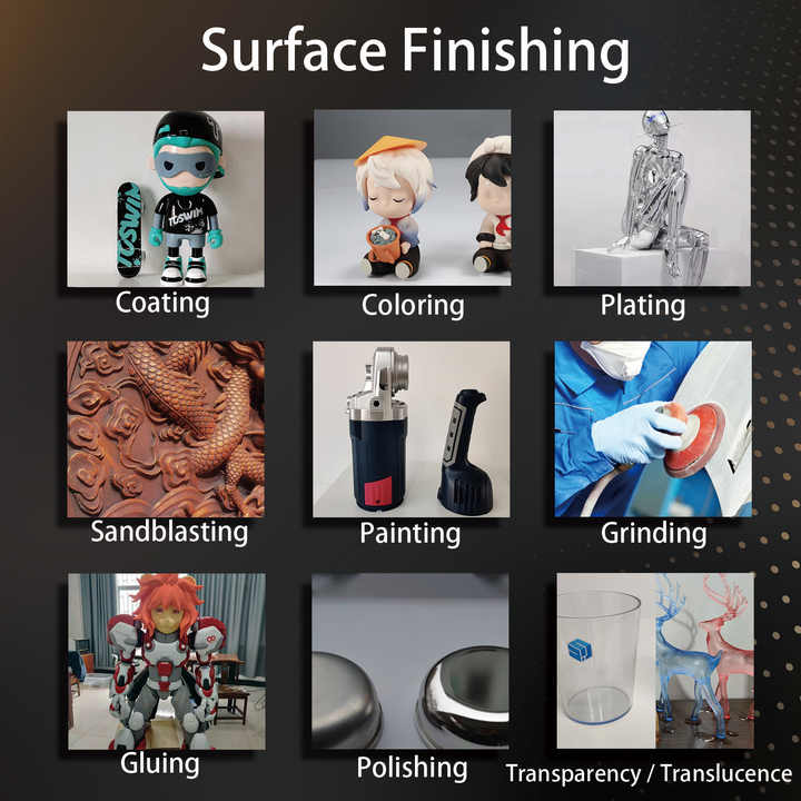 Loong Toy 3D Printing Services with FDM PLA Plastic Rapid Prototyping ...