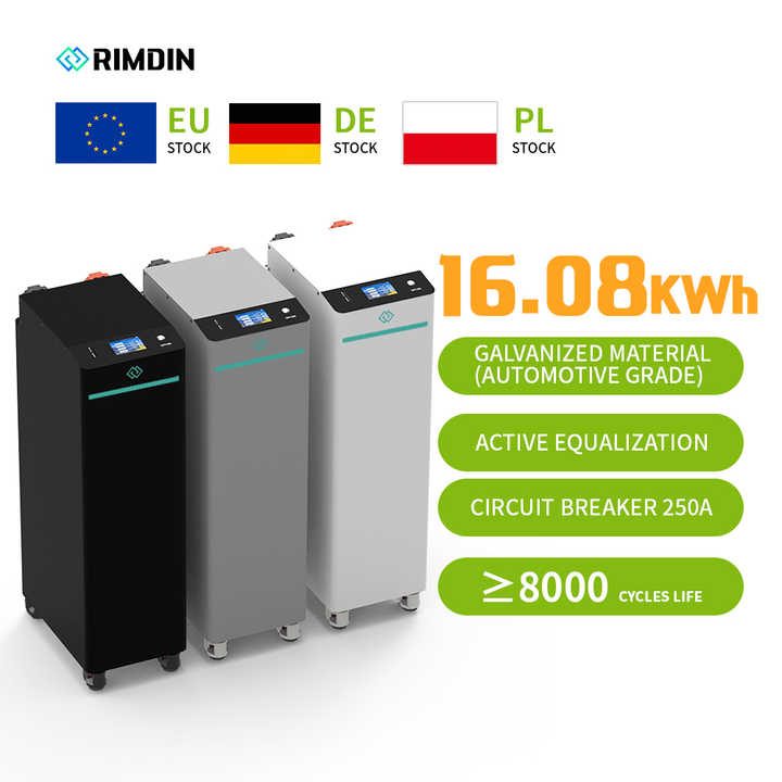 Seplos V4 280L Vertical Lifepo4 Battery - 306ah Capacity