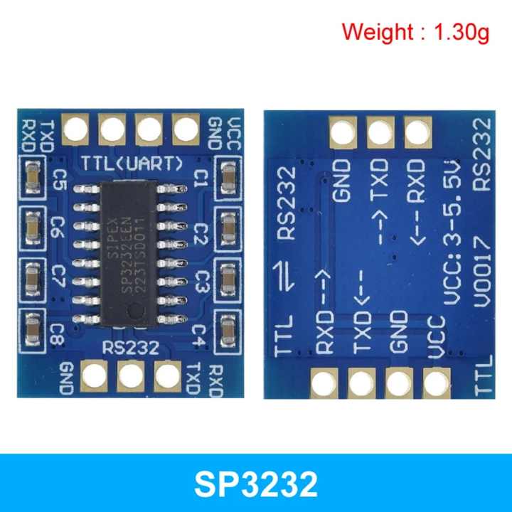 RS232 SP3232 TTL to RS232 Module RS232 to TTL Brush Line Serial Port ...