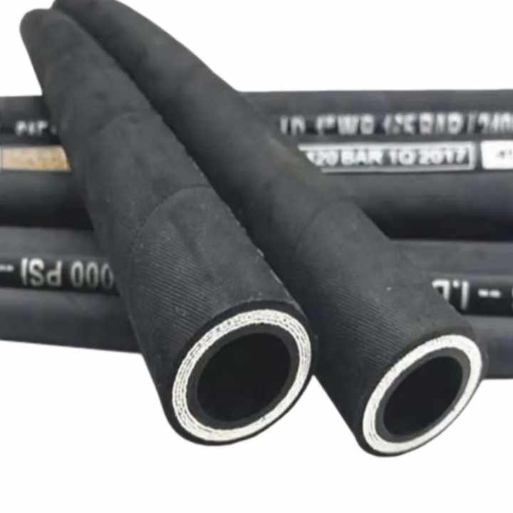 4 Layers High Pressure Stain Steel Wire Spiralled Hydraulic Hose 4SP ...