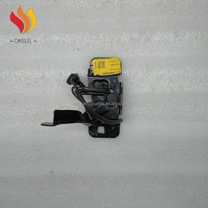 Factory direct sales car front hatch cover lock assembly 84890850 ...