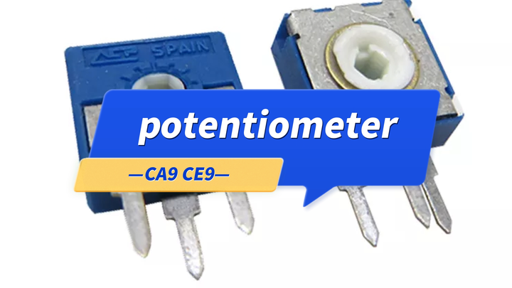 CA6 Carbon Film Trimmer Potentiometer - 1M Adjustable Resistor ...