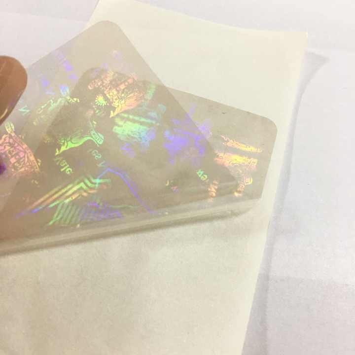 Anti-counterfeiting Hologram Stickers with Custom Logo
