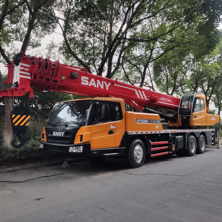Used Top Sany Stc250 Truck Crane 25t In New Condition - Buy Zoomlion 80 Ton Truck Crane mobile ...