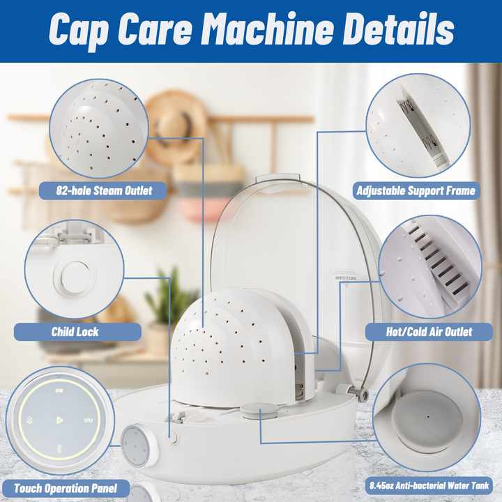 Ironing Sterilization, Disinfection, Shaping - Hat Care Machine