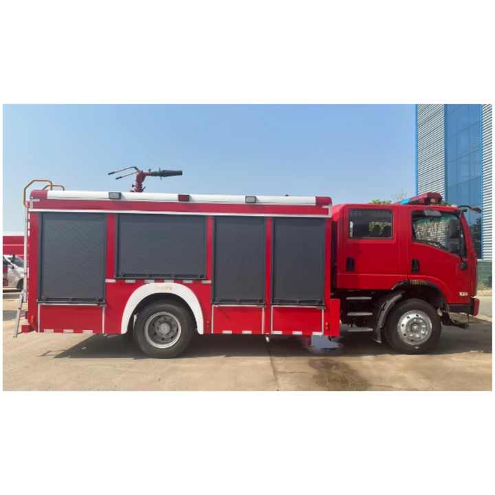 Tri-ring Fire Fighting Truck With Water Foam System | 6000L Tank ...