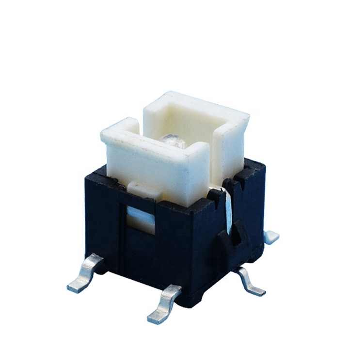 6mm Momentary Dip 6x6 Illuminated Tact Switch with Red Light 6pin