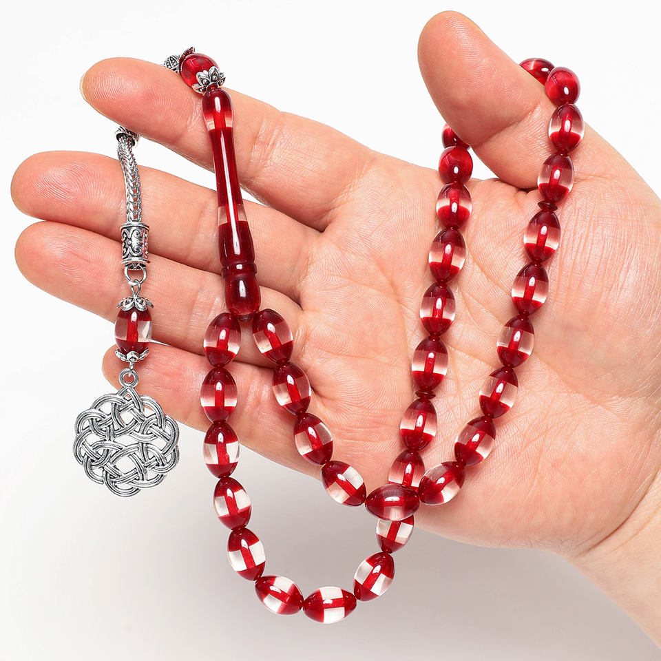 Prayer Beads Islamic Tasbih 10mm Translucent Exquisite Islamic Rosary ...