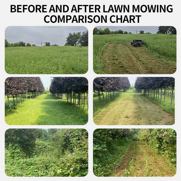 608CC Gasoline Mowers - Intelligent, All-Terrain Lawn Mowers