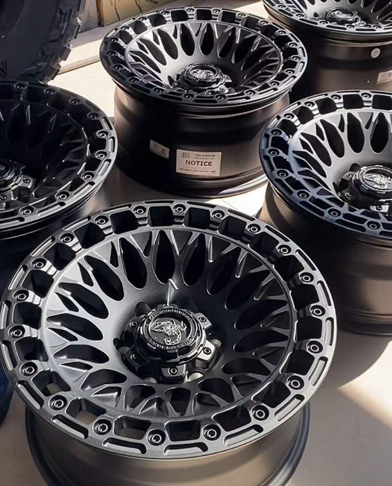 Rim Factory Wholesale Price Alloy Rims 4x4 Mags Deep Mesh Design 17 18 ...
