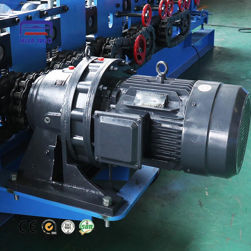 C-purlin Punch Machine Motor Drive PLC-controlled Roll Forming Machine ...