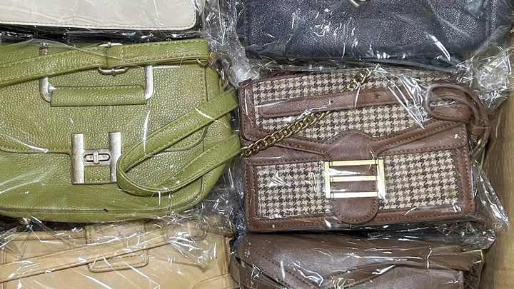 A4 Used Thrift Second Hand Tote Big Size Ladies Bag Luxury Leather ...