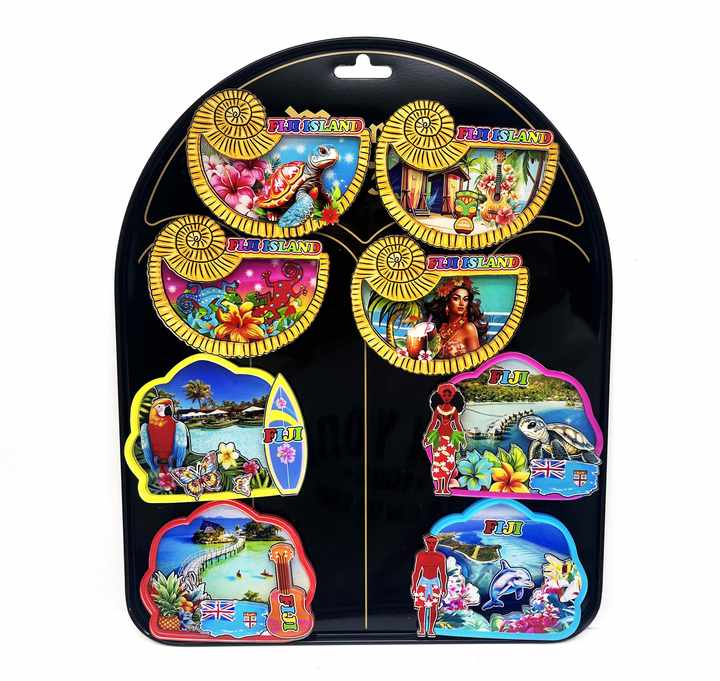 Transparent Clear Acrylic Magnets - Customizable Souvenirs