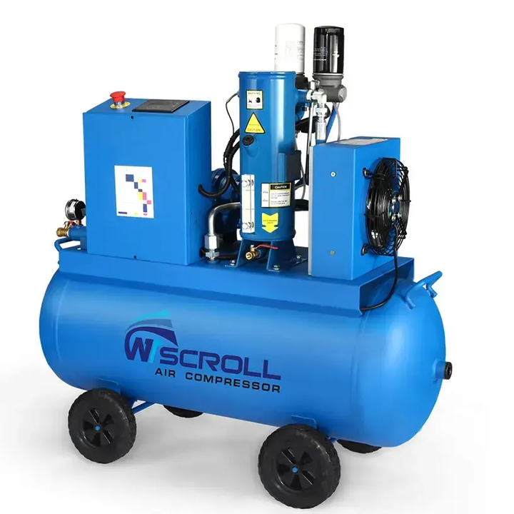 No Noise Scroll Portable Air Compressor With Tank Bare| Alibaba.com