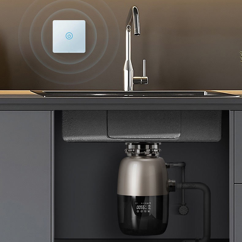 750 Watt Stainless Steel Electric Garbage Disposal Machine Household ...