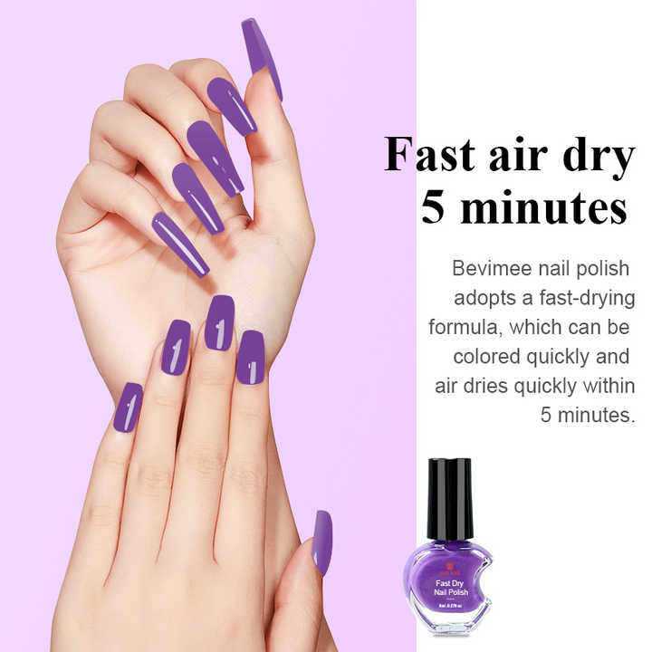 Wholesale 5 Minutes Dry Fast Nail Polish - Healthy & Versatile