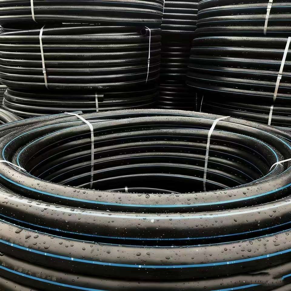 20-63mm HDPE Polyethylene Farm Irrigation Pipe Black Plastic Water Pipe ...