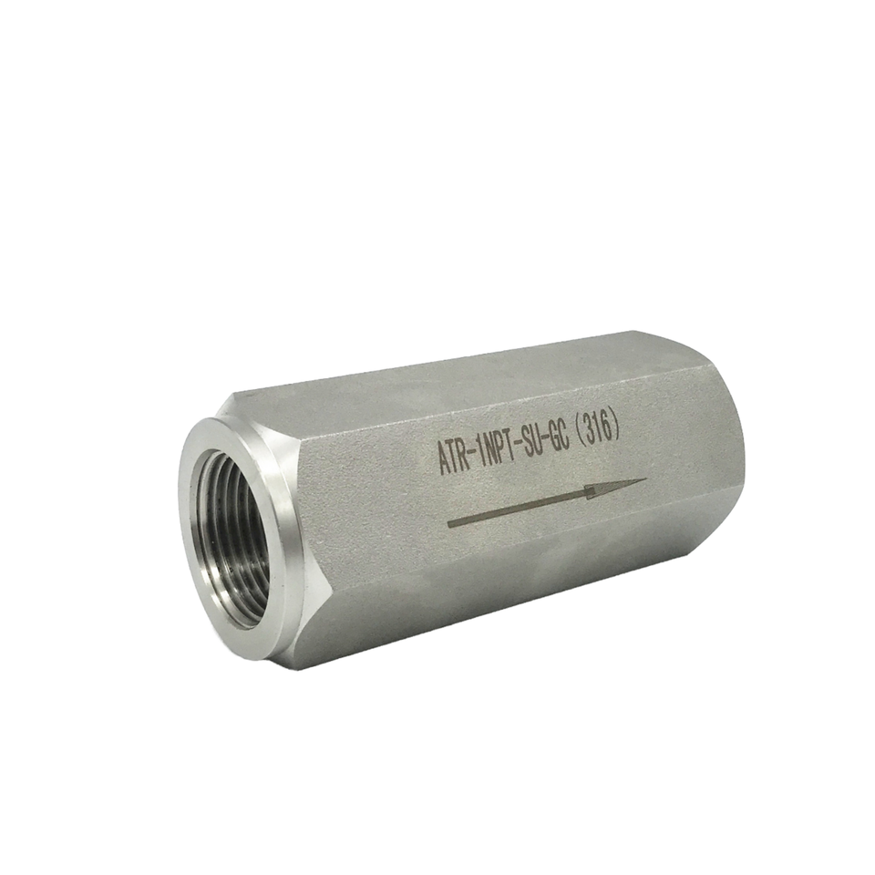 High Pressure SS304 Check Valve - 3000psi Gas/Air Non-Return Valve with ...