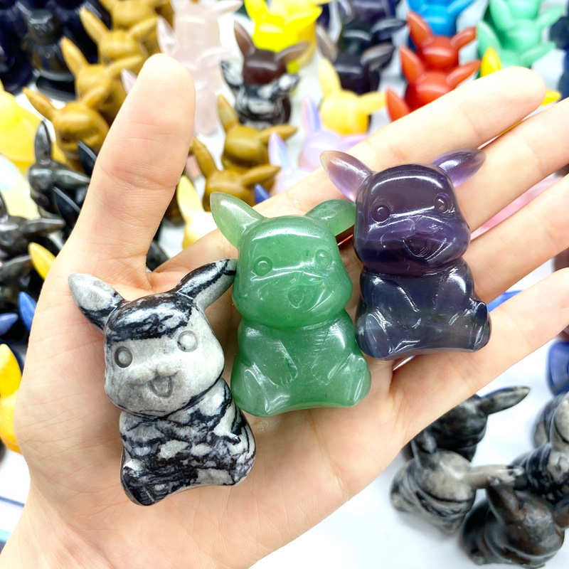 Pikachu Kristal Oymalar - Toptan Cadılar Bayramı Hediye Fikirleri