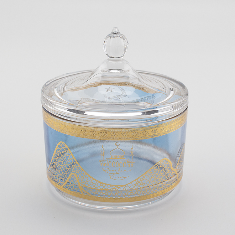 Ramadan Eid Designed Tagine Food Storage Glass Arabic Style Sugar Pot ...
