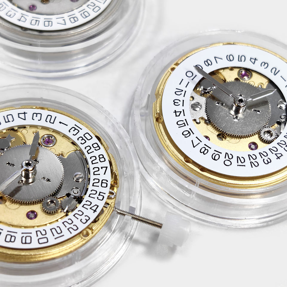 Automatic 2836 Watch Movement - 4 Hands Mechanical Repair