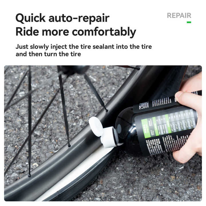ROCKBROS Tubeless Self-Sealing Tire Repair Fluid for Mountain Road ...